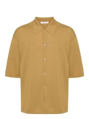 LEMAIRE Fine-knit Cotton Shirt - Green