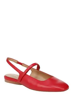 Naturalizer Connie Slingback Mary Jane Flat - Crantini Red Leather