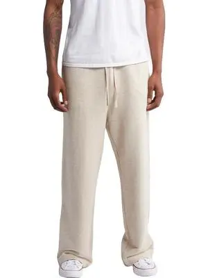 ELWOOD Core Organic Cotton Straight Leg Sweatpants - Vintage Oatmeal