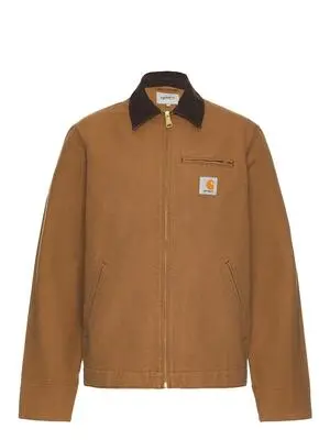 Carhartt Work In Progress Carhartt WIP Detroit Jacket Rinsed Hamilton Brown & Tobacco