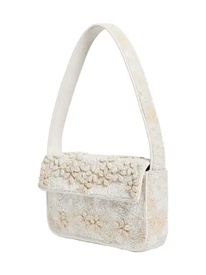Staud Tommy Beaded Shoulder Bag - Garden Party