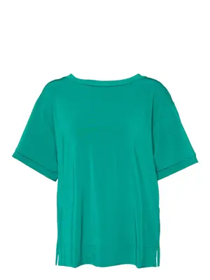 Max Mara Lauto Jersey Top - Green