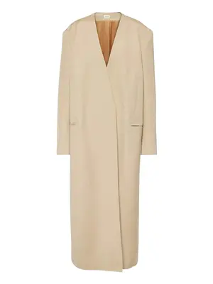 Tove Allegra Cotton-blend Coat - Beige