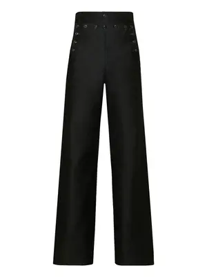 MAISON MARGIELA Wide-leg Trousers - Black