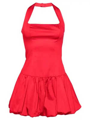 REFORMATION Babette Mini Dress - Red