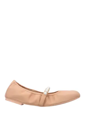 STUART WEITZMAN Goldie Ballerina Shoes Neutrals