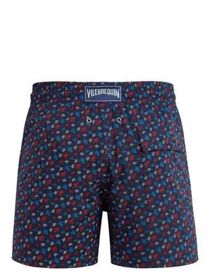 Vilebrequin Turtle-print Swim Shorts - Blue