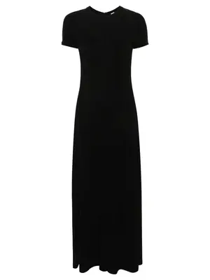 TOTEME Fluid Jersey Maxi Dress - Black