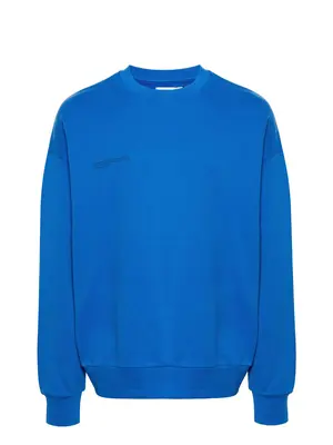 PANGAIA 365 Midweight Organic-cotton Sweatshirt - Blue