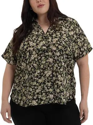 NYDJ Becky Blouse - Granada Garden