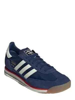 Adidas Adidas Gender Inclusive SL 72 RS Sneaker Dark Blue/off White/red