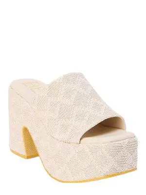 Matisse BEACH BY MATISSE Como Platform Sandals Beige