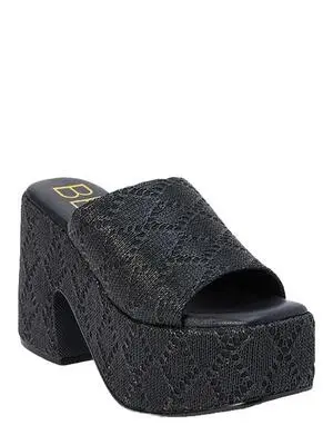 Matisse Como Platform Sandals - Ebony