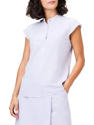 NIC+ZOE Tech Stretch Quarter Snap Shirt Wisteria