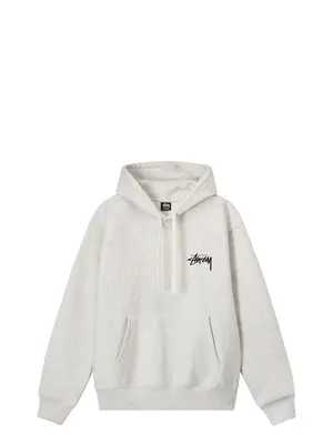 StÜssy 8 Ball Fade Hooded Sweatshirt - Grey