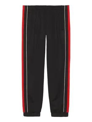 Gucci Web Stripe Sweatpants - Black