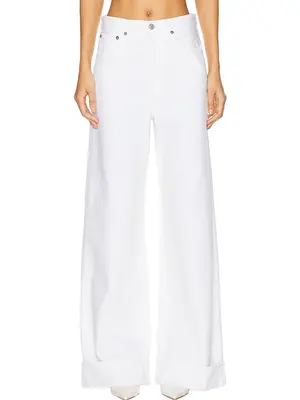 AGOLDE Dame High Rise Wide Leg Jeans