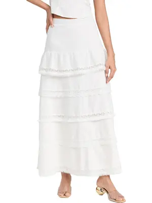 Peixoto Adina Skirt - White