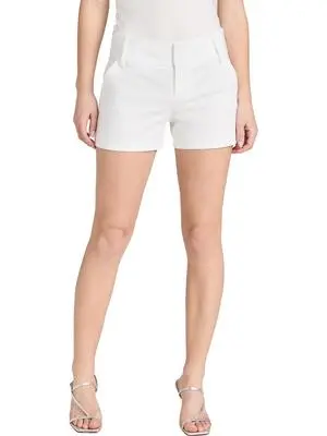 Alice + Olivia Cady Shorts - Off White