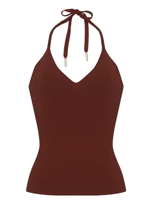 Cara Cara Claudette Knit Top - Rust