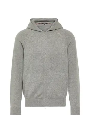 Loro Piana Merano Cashmere Hoodie - Grey