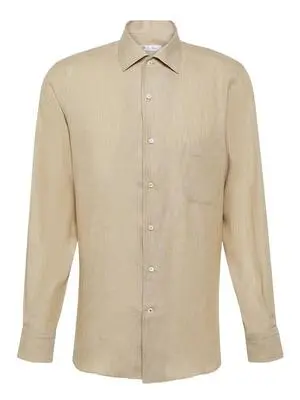 Loro Piana André Linen Shirt - Neutrals