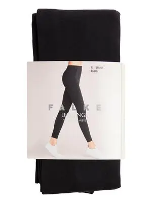 Falke Cotton Leggings - Black