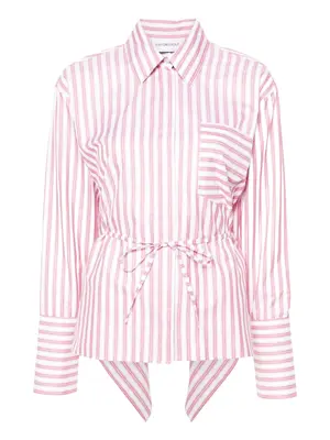 VIKTOR & ROLF Viktor & Rolf Volant Striped Shirt