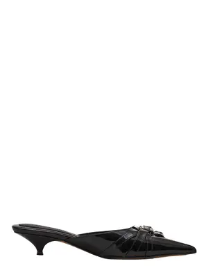 Marc Jacobs Emma Kitten-heel Mules - Black
