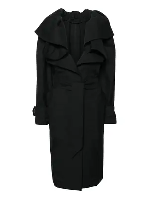 VIKTOR & ROLF Viktor & Rolf Belted Gabardine Trench Coat