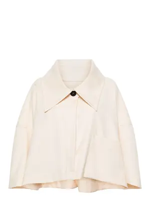 Viktor & Rolf Extreme Gabardine Shirt Jacket - Neutrals