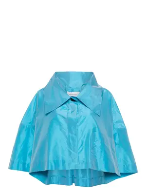 Viktor & Rolf Extreme Taffeta Shirt Jacket - Blue