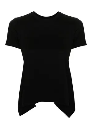 Viktor & Rolf Volant Asymmetric T-shirt - Black