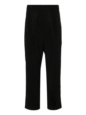 SNOW PEAK Straight-leg Trousers - Black
