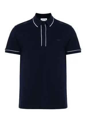 LACOSTE Contrast-trim Polo Shirt