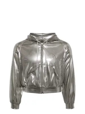 DOUBLET Foiled Hoodie - Silver