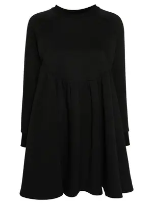 IOANA CIOLACU Calypso Sweatshirt Dress - Black
