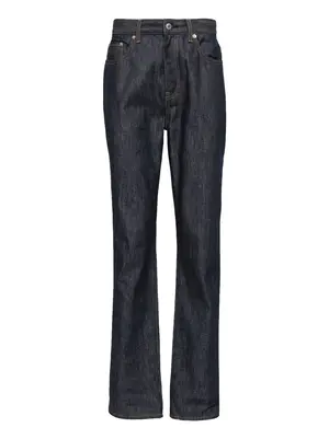 Helmut Lang High-rise Straight-leg Jeans - Blue