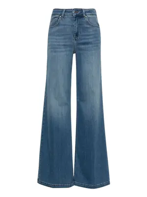 Liu Jo Mid-rise Flared Jeans - Blue