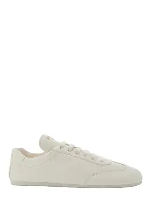 Prada Leather Low-top Sneakers - White