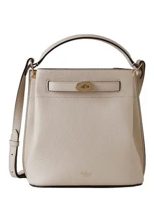 Mulberry Islington Leather Bucket Bag - Chalk
