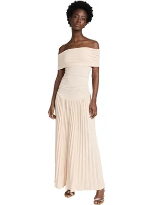 fitted lace wedding dress Free People Dream Weaver Maxi Dress – AH Collection main image 0
