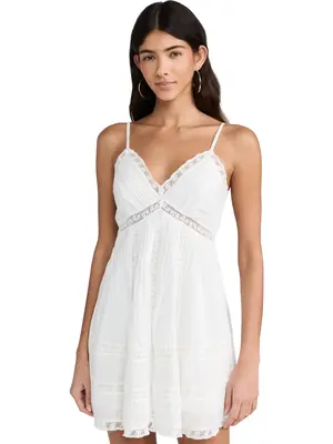 LoveShackFancy Docila Dress - White