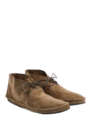 THE ROW Tyler Ankle Boots - Beige