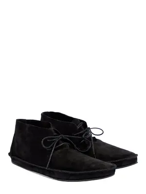 THE ROW Tyler Ankle Boots - Black