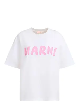 Marni Logo-print T-shirt - White