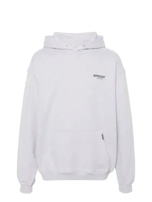 REPRESENT Owners Club Cotton Hoodie - Grey