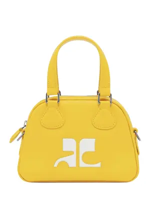 COURREGES Bowling Mini Bag - Yellow