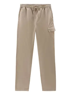 Woolrich Straight-leg Cargo Trousers - Neutrals