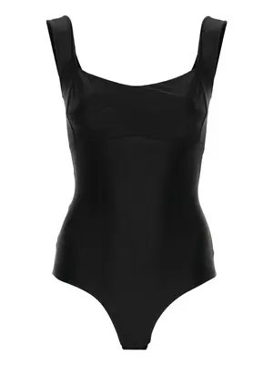ATU BODY COUTURE Square-neck Bodysuit - Black